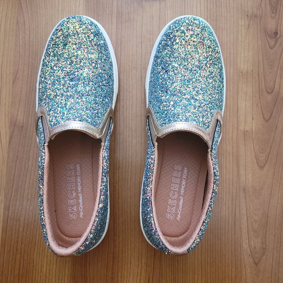 Skechers | Shoes | Skechers Size 75 Multi Sparkle Color | Poshmark
